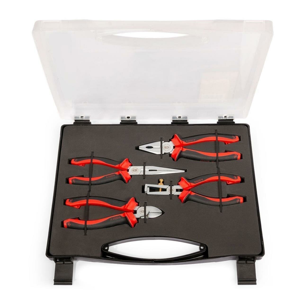 Набор НИИ-27 диэлектрического инструмента для работ под напряжением до 1000 В серия стандарт, стандарт VDE (КВТ) 92070