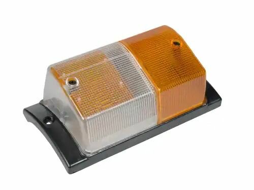 Фонарь указателя поворота левый в сборе желт./бел. Scania 2/3-Serie