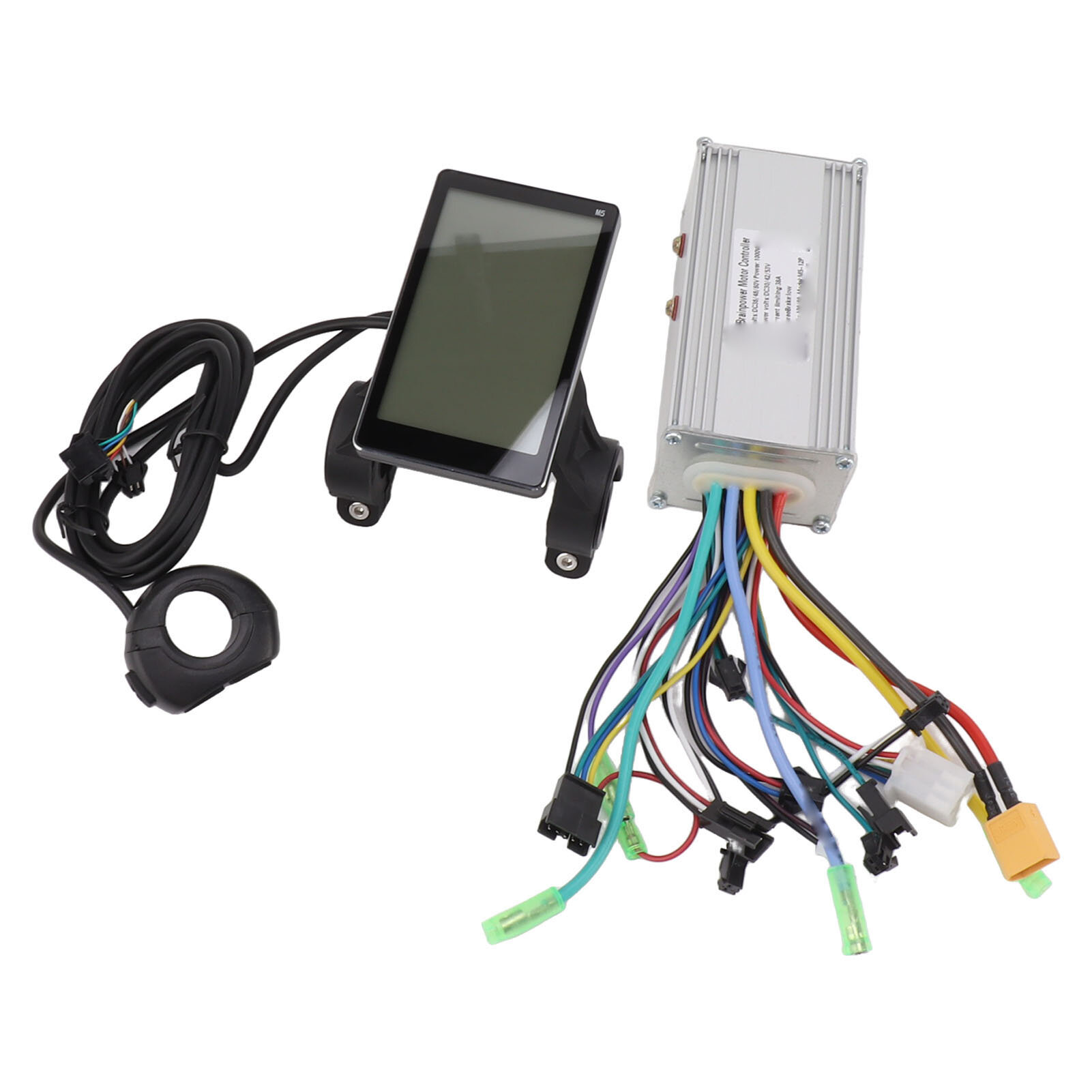 Контроллер скорости для электровелосипеда 1000W 38A с дисплеем M5, 36V 48V 60V, защита от перегрева, комплект для модификации