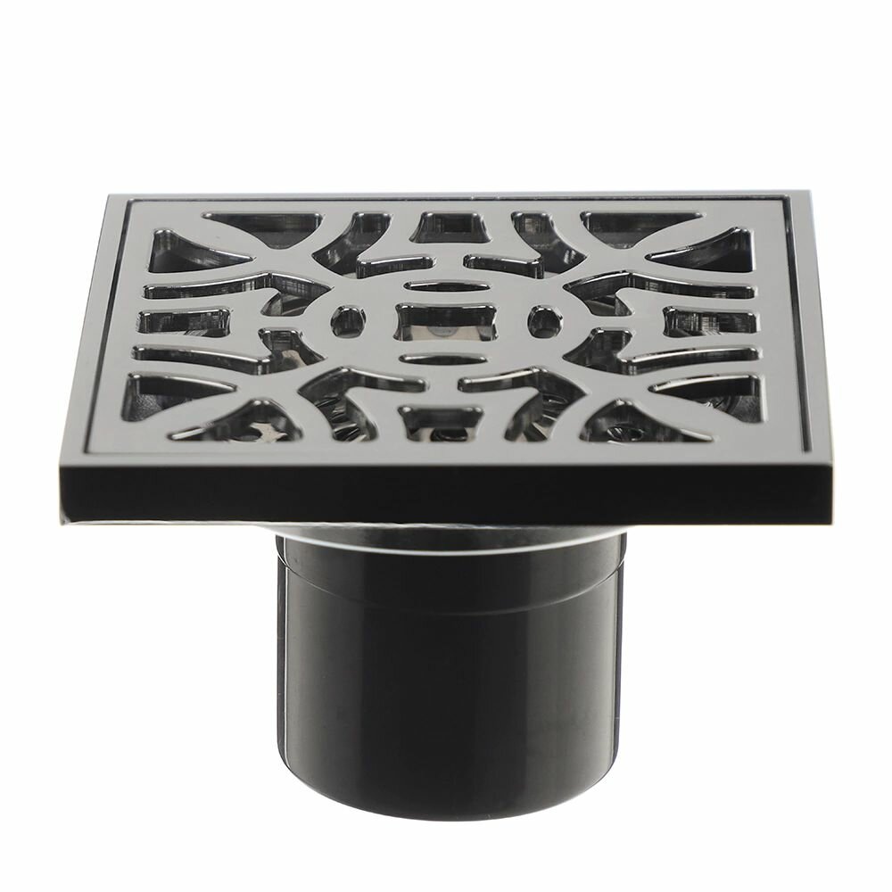 Трап для душа FC15Q5-N 100х100 мм вертикальный никель