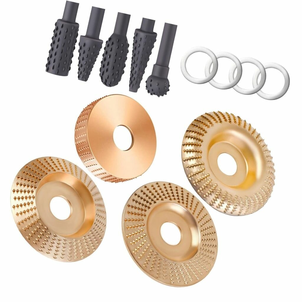 Специальные инструменты для автомобилей, Комплект аксессуаров для угловой шлифмашины - набор 2, 1 комплект