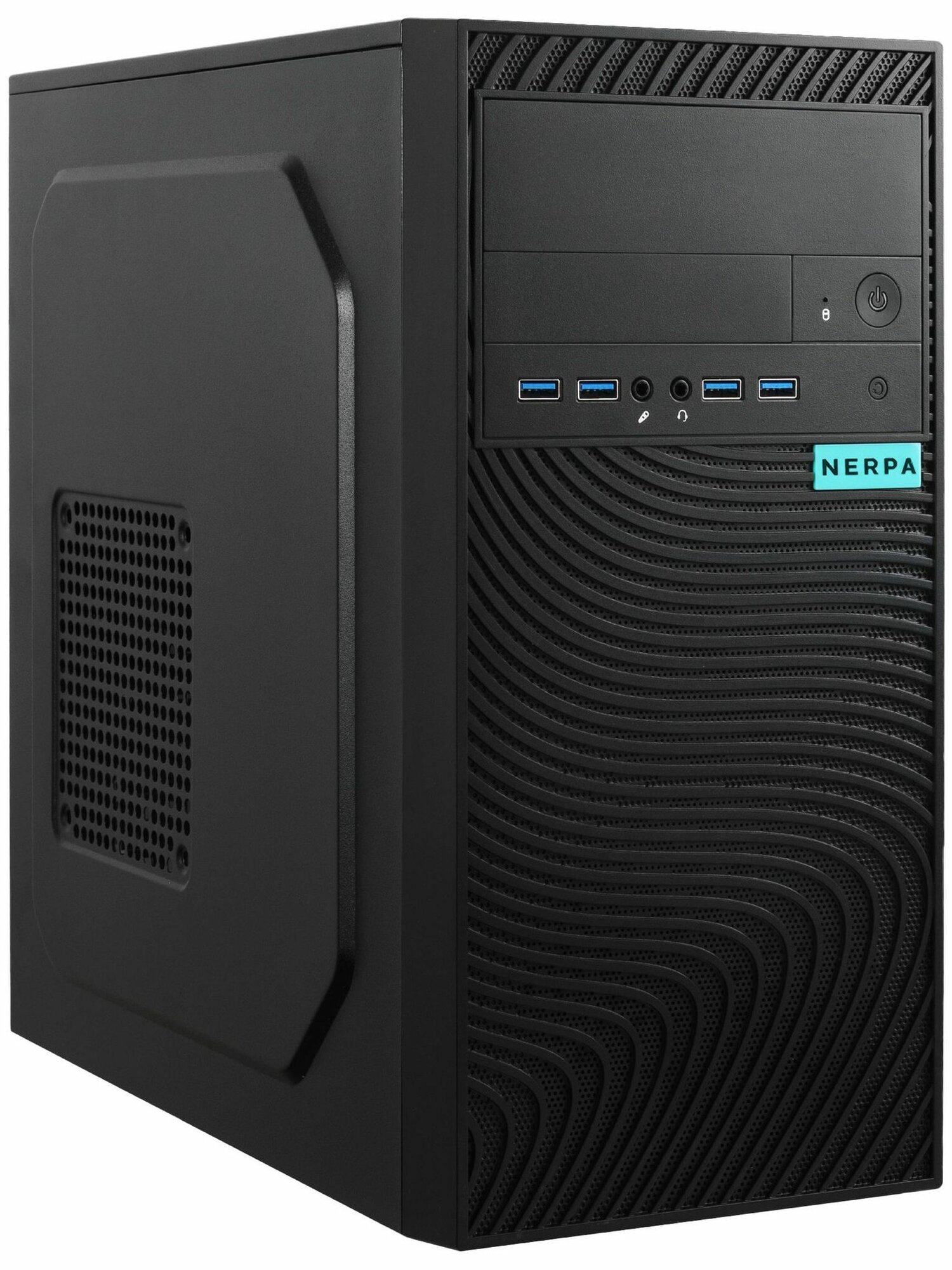 Системный блок NERPA "BALTIC" I340, 8GB RAM, SSD 256GB, Intel Core i3, черный