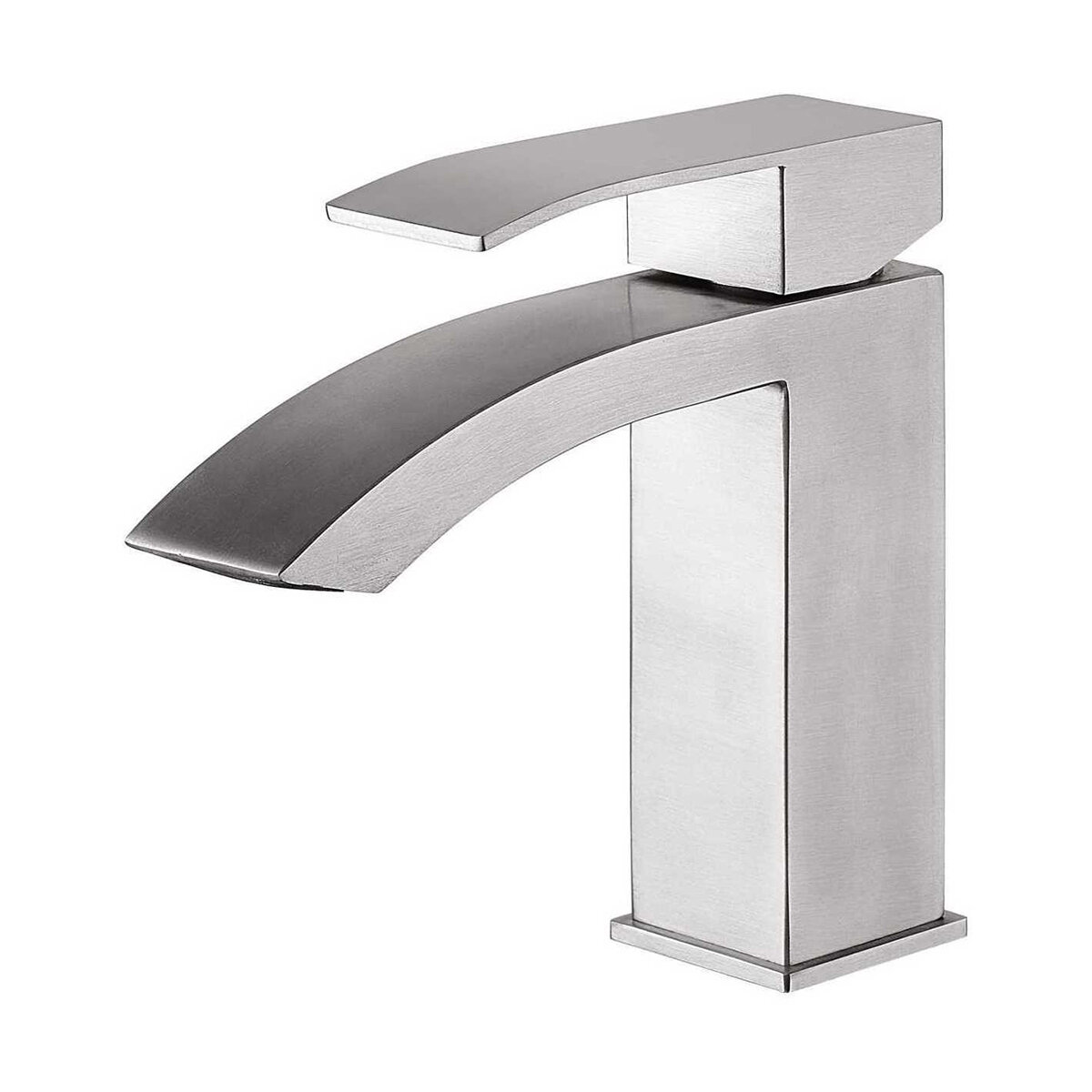 Смеситель для раковины с коротким изливом Fashun A51118, сатин