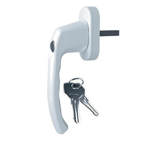 Ручка оконная с ключом Windoorpro 1шт.