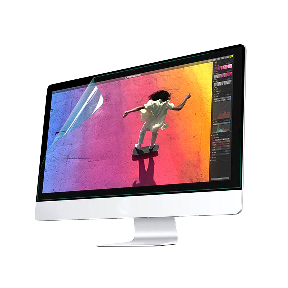 Защитная пленка, блокирующая синий свет, двусторонняя. Дополнительная установка, антибликовая пленка для 27-дюймового монитора с соотношением сторон 16:9.