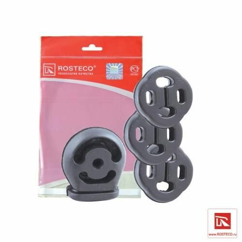 Ремкомплект подвески глушителя ваз-1117-1119 (к-т 4 шт.) Rosteco 20106