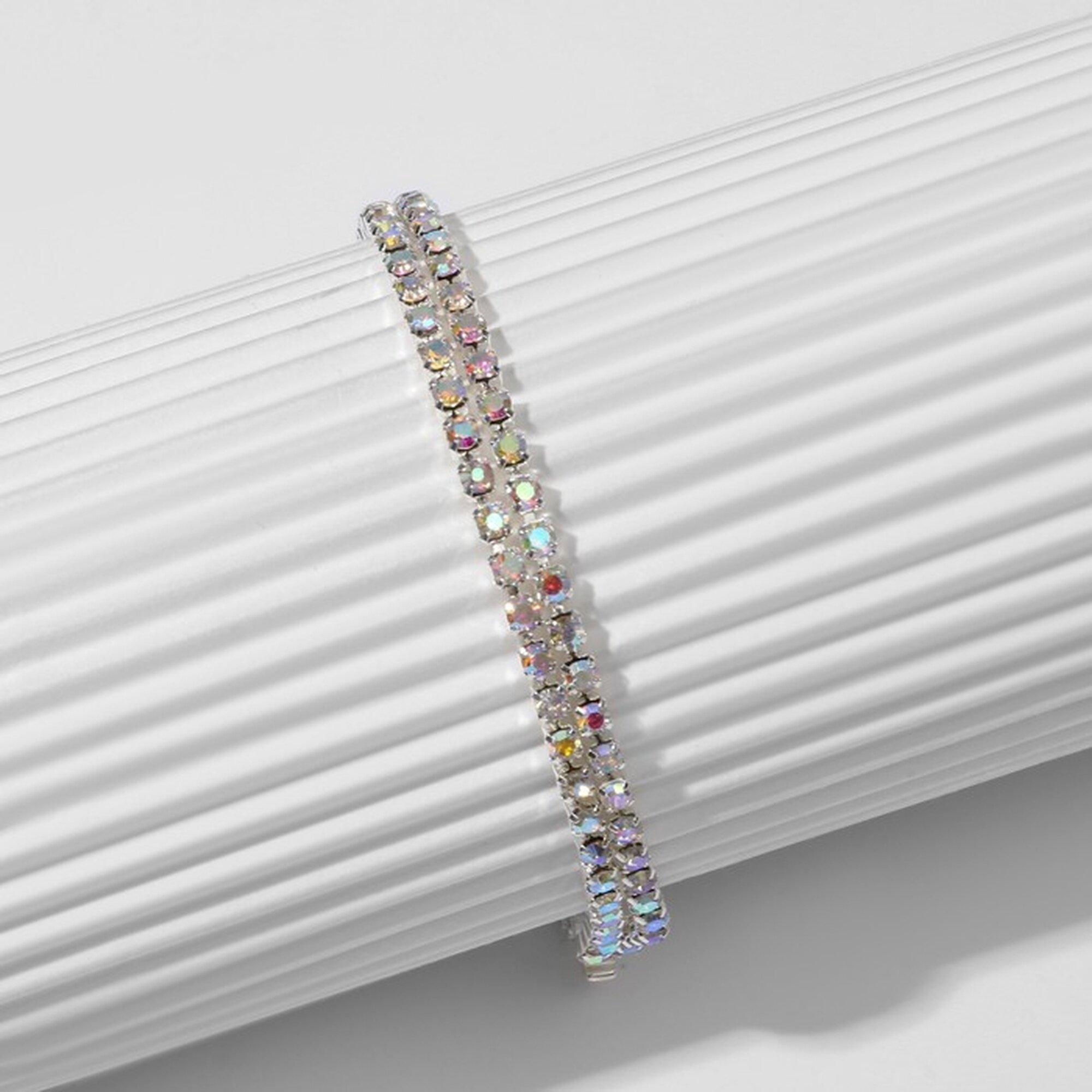 Теннисный браслет, стразы