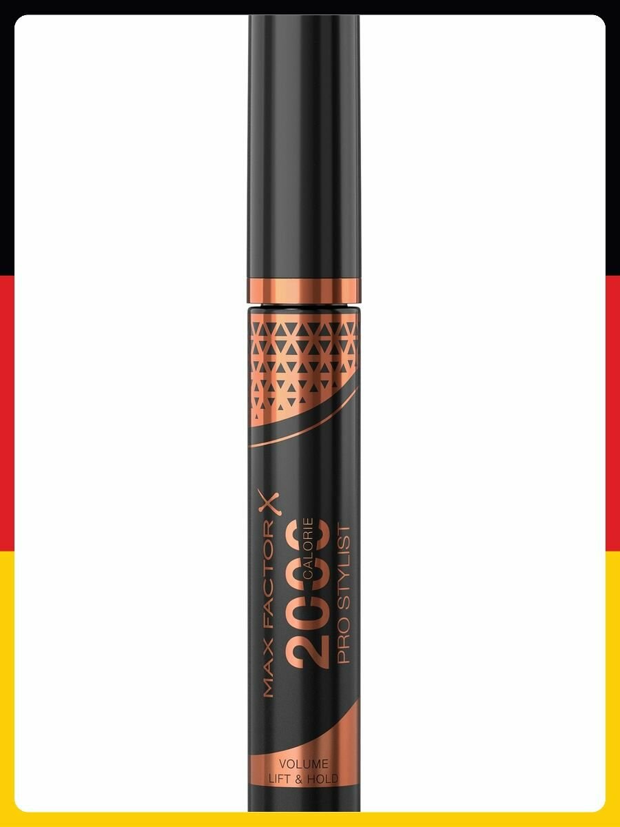 Тушь для ресниц Max Factor 2000 Calorie Pro Stylist Mascara Black brown
