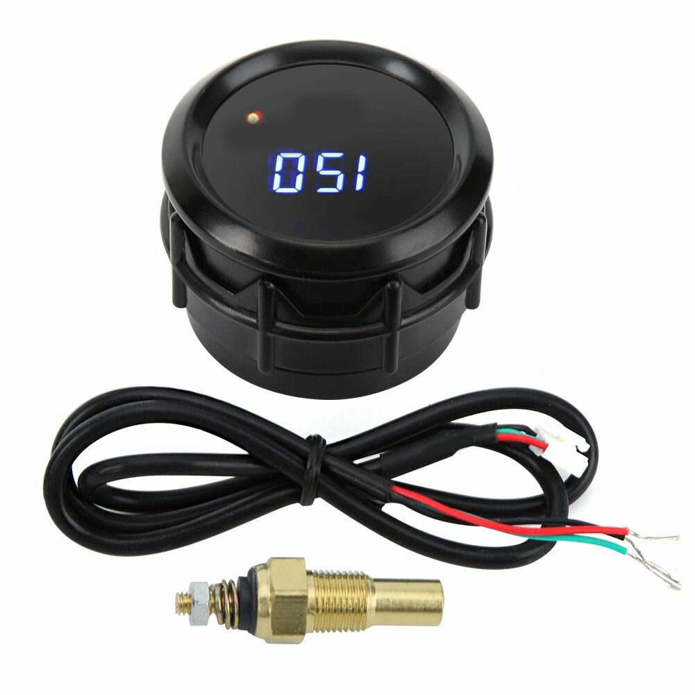 Датчик температуры масла 52 мм, 40-150 C, синий LED