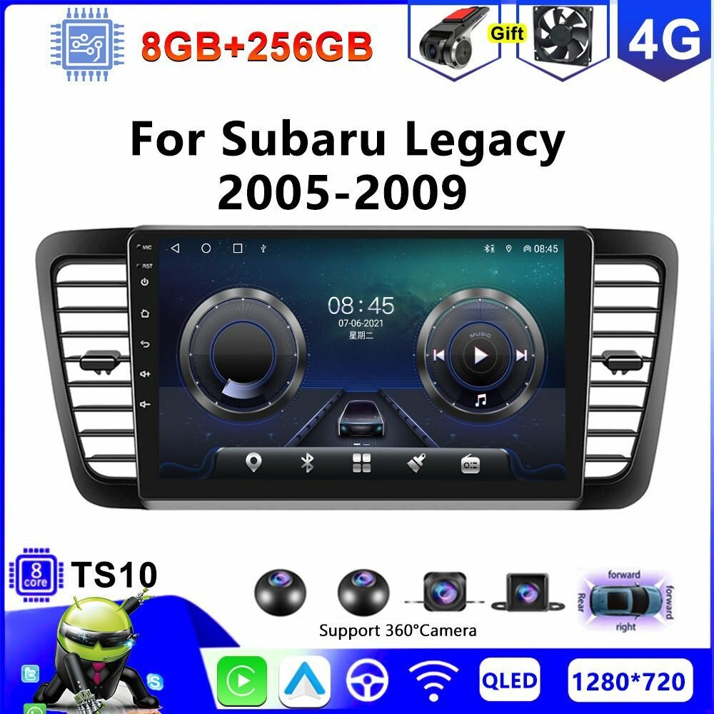 Автомагнитола 2 дин Андроид for Subaru Impreza/Subaru Impreza GD GG 2003-2006 навигатор-Мультимедиа автомабиляa