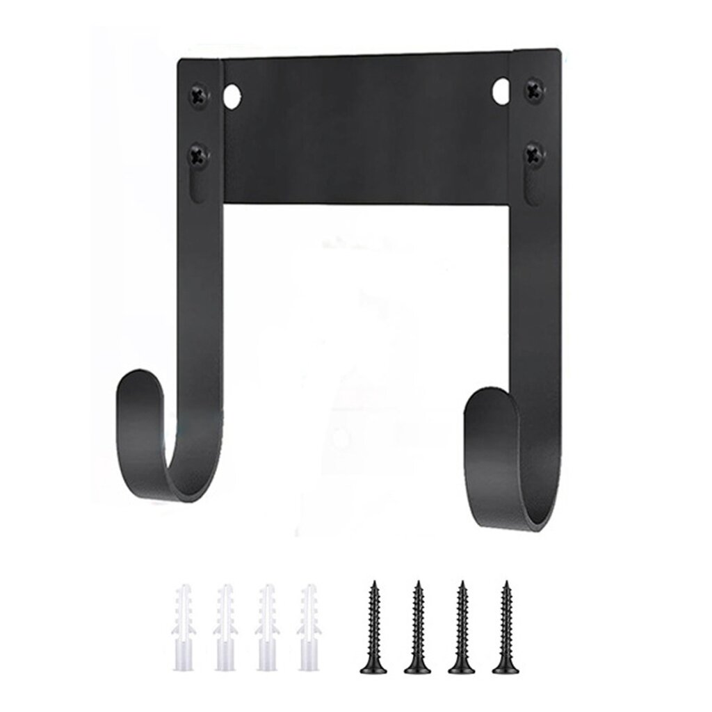 Настенное крепление гладильной доски для легкого доступа и хранения (черный)