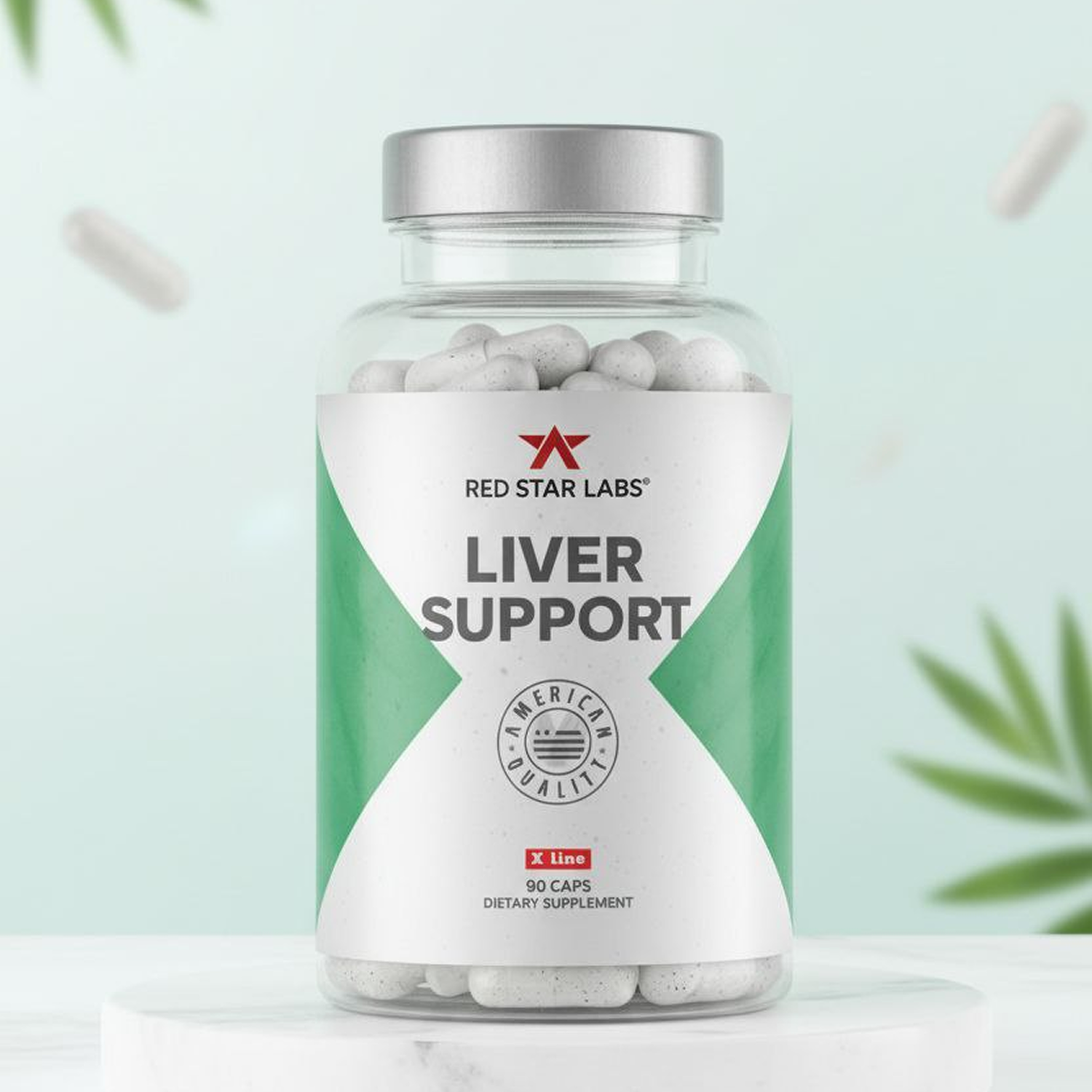 Препарат для поддержки здоровья печени Liver Support 60 капс (Red Star Labs)