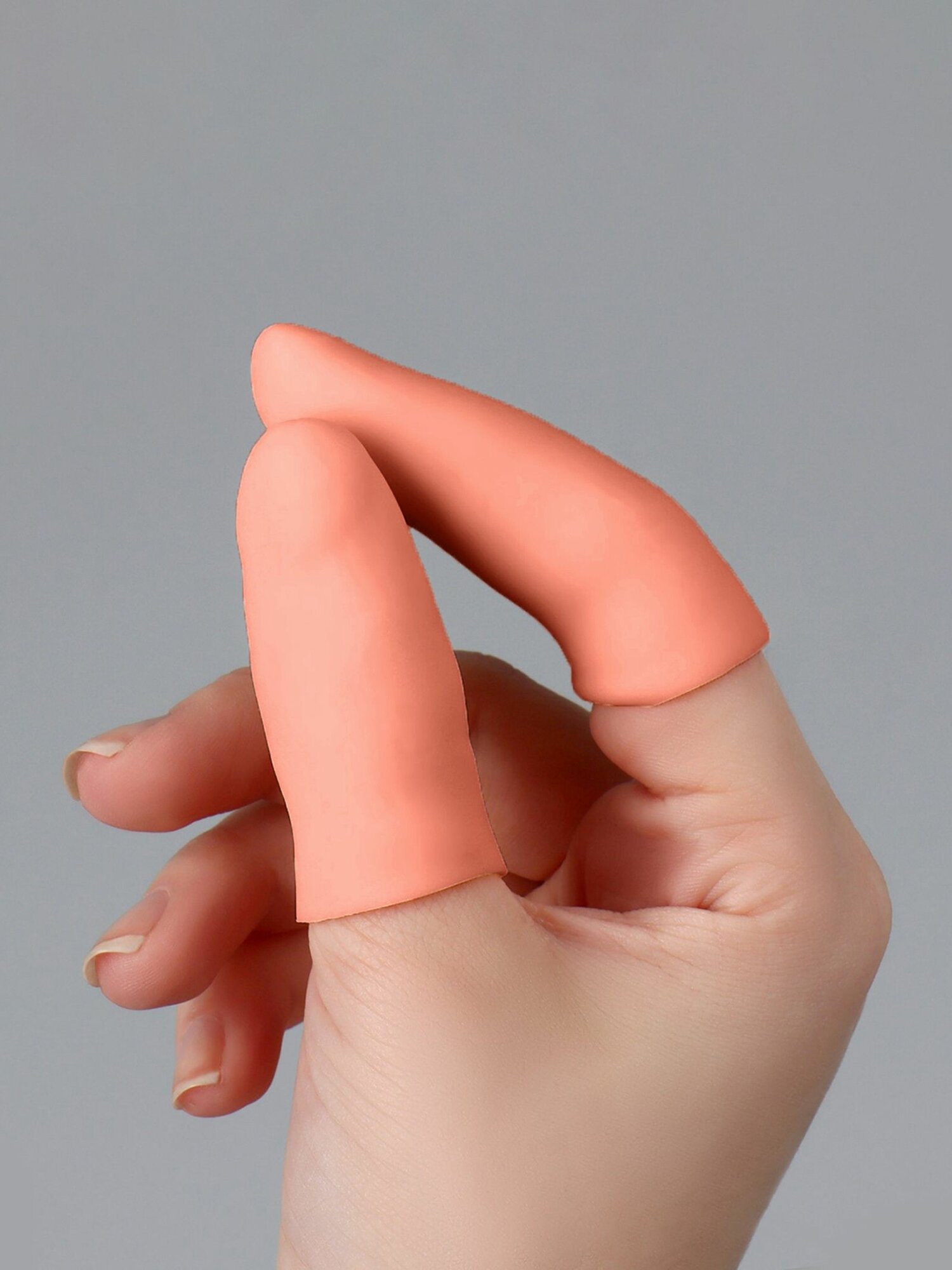 Силиконовые напальчники многоразовые 2 шт