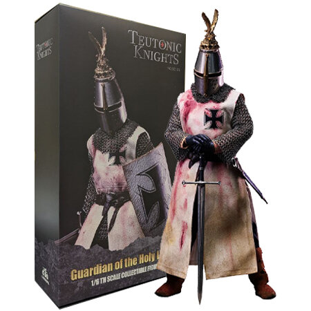 Коллекционная фигурка в масштабе 1/6 - Coomodel - Тевтонский рыцарь (бронзовая версия) SE135 Gsoldiers