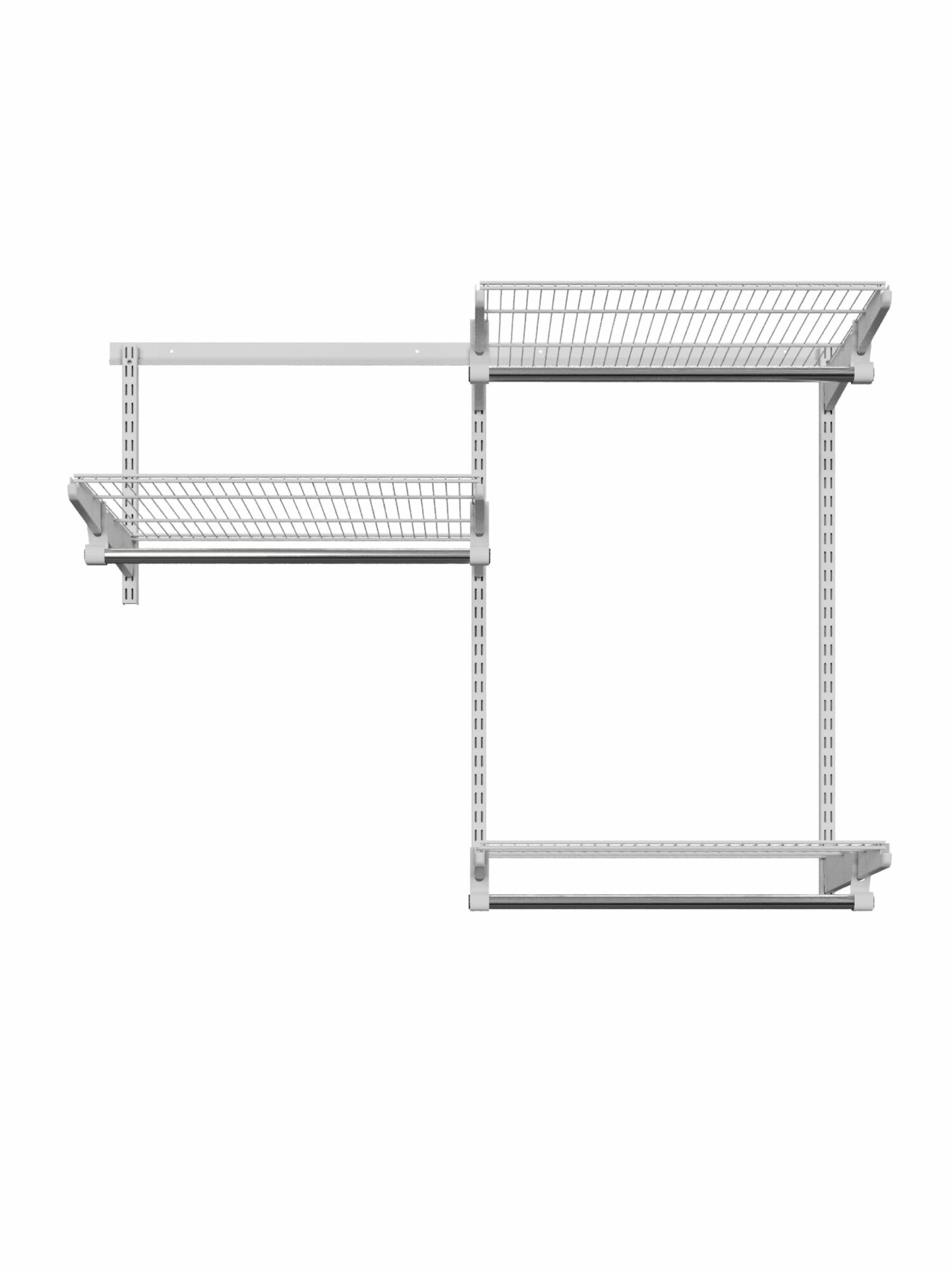 Гардеробная система ДиДжей, №53 белый, 128х35х96 см