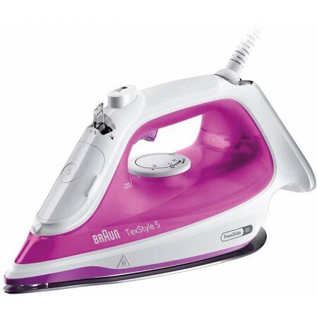 Утюг Braun TexStyle 5 SI5225PU, 2500 Вт, с пароувлажнением, постоянная подача пара