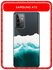 Чехол на Samsung Galaxy A72 / Самсунг Галакси А72 с принтом "Большая волна", про...