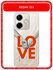 Чехол на Xiaomi Redmi 13X / Сяоми Редми 13X с принтом "Love holding hands - 14 ф...