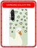 Чехол на Samsung Galaxy M16 / Самсунг Галакси М16 с принтом "Влюблённый гусь 3 -...