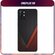 Силиконовый чехол на OnePlus 9R / ВанПлас 9R с принтом "Красный карбон"