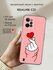 Силиконовый чехол на Realme C31 / Реалми C31 с принтом "Милое сердечко"