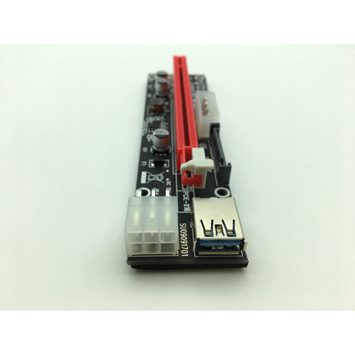 60 см PCI Express 1X до 16X PCIE Riser Card для майнинговой машины BTC Защита от перегрузки по току USB-кабель SATA до 6