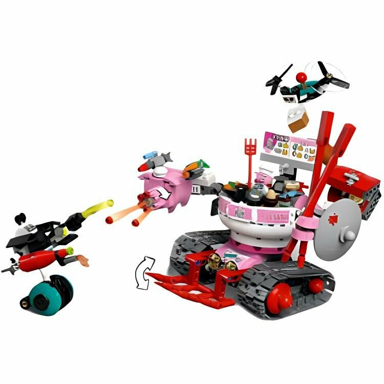 LEGO Little Monkey King Collection Мастер Zhu's Gourmet Gravity Модели танков Пластиковые конструкторы 66 шт. 80026 null