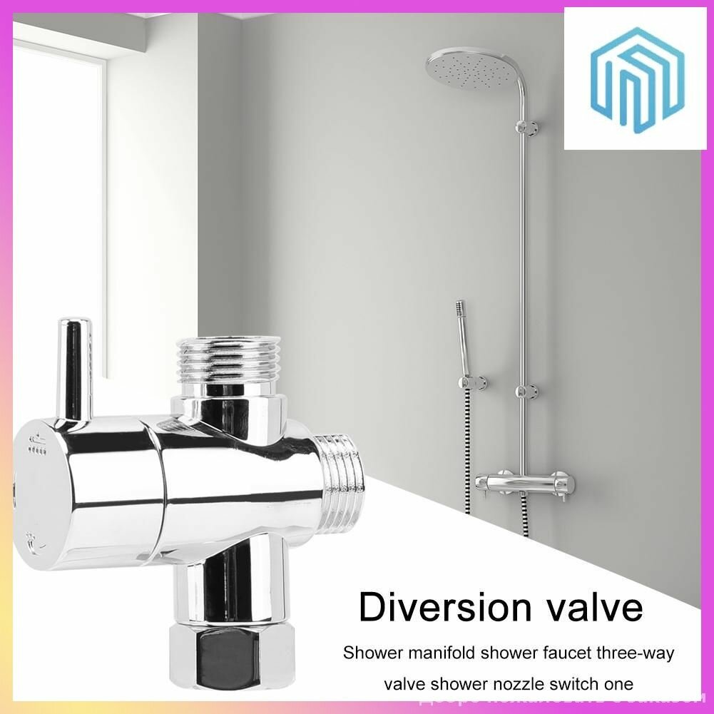 Переключатель дивертора душевой лейки, дивертор, Подходит для ванных комнат