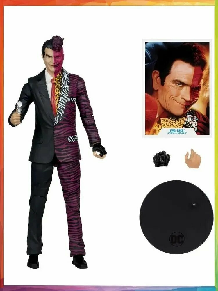 Фигурка McFarlane Batman Robin The Riddler Two Face(Batman Forever) Коллекционная версия персонажей