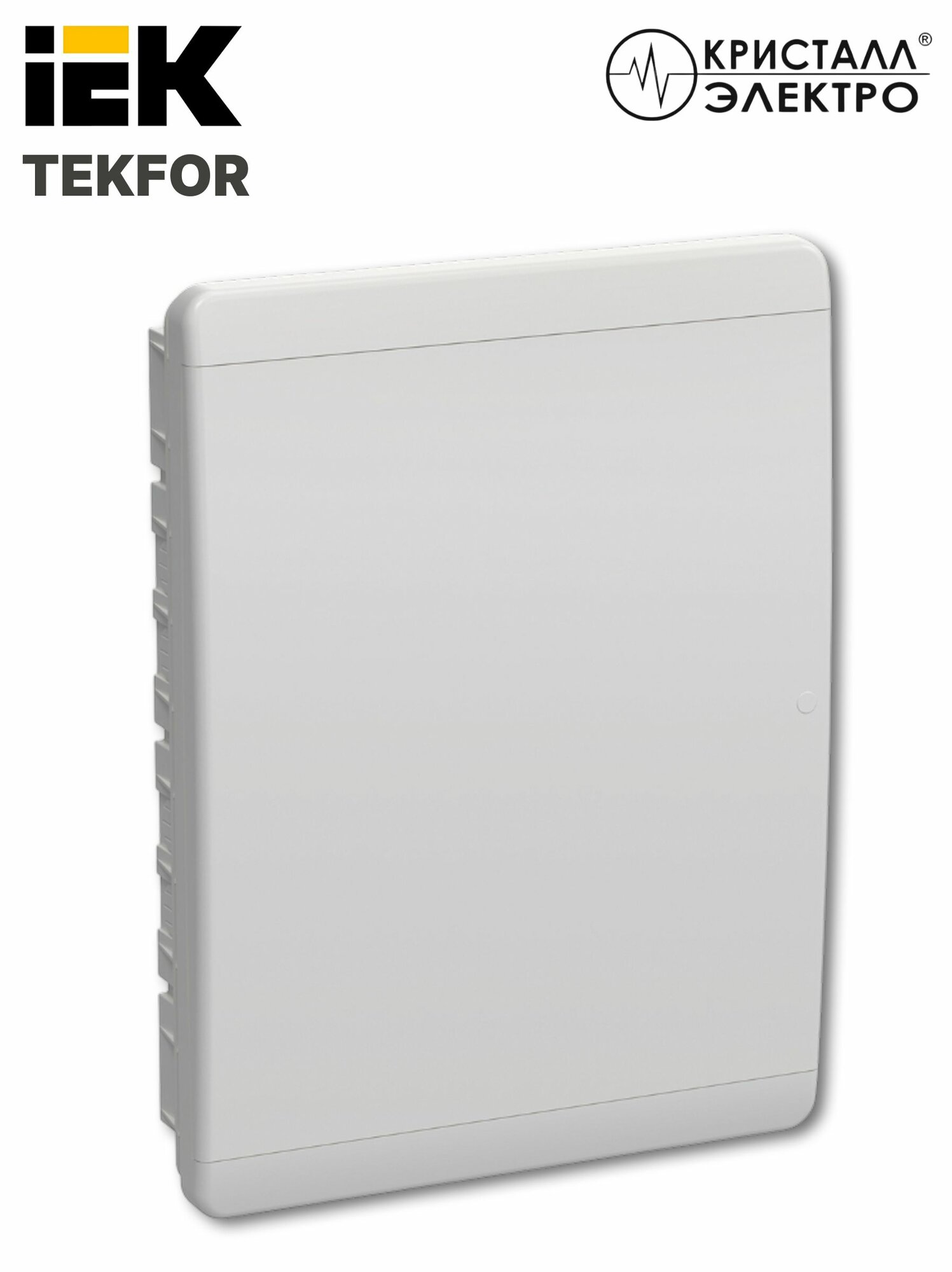 Щиток электрический для автоматов 54мод встраиваемый белый белая дверь IP41 ЩРВ-П IEK TEKFOR