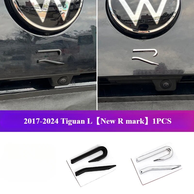 Для Volkswagen 17-24 Tiguan L22/23 модифицированный спортивный внешний вид Black Knight x принадлежности для внешней отделки автомобиля R mark