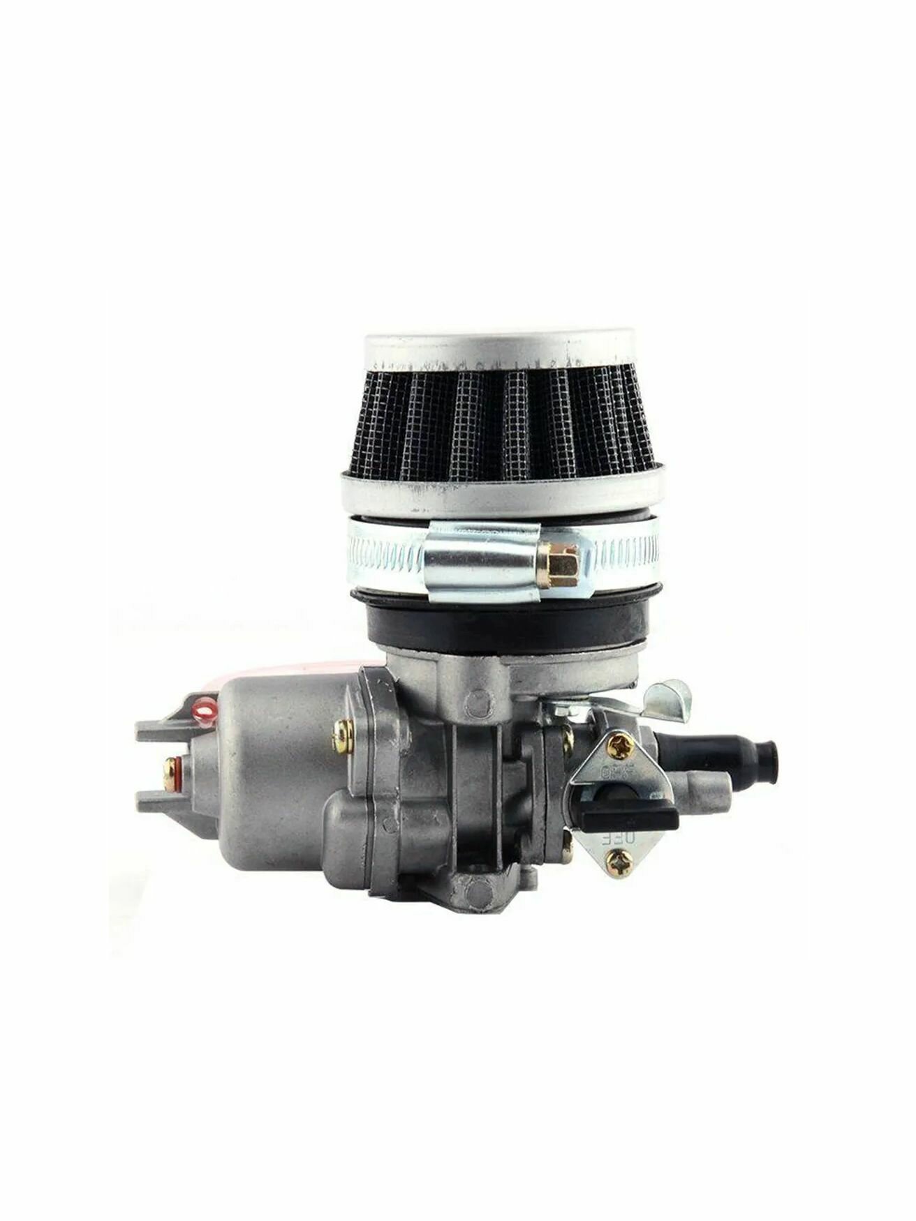 Карбюратор с фильтром для квадроциклов и питбайков с двухтактными двигателями объёмом до 50 куб. см