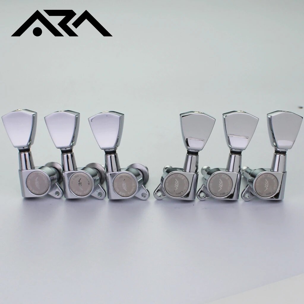 ARM AM04 Металлические гитарные тюнеры Chrome 1:16