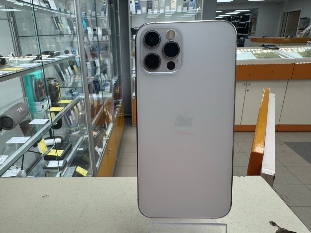 Apple Смартфон Apple iPhone 12 Pro 128GB (128 ГБ, Белый, 6 ГБ) Б\У уценка