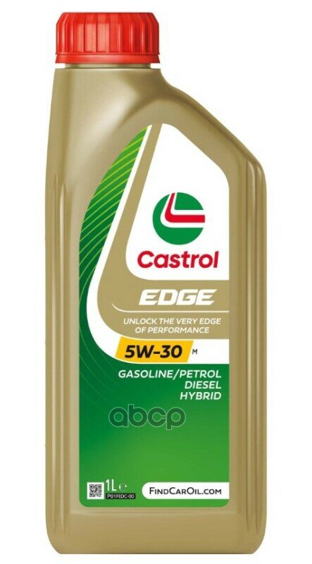Castrol Масло моторное CASTROL 5W30 CASTROL EDGE M BMW LL-04, ACEA C3, API SN PLUS 15F6DA_15C45 (1L)