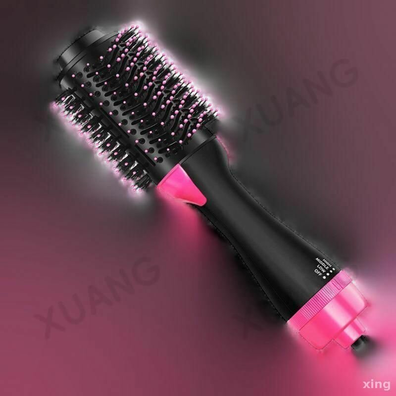 Фен-щетка для волос 0511 B 1000 Вт, кол-во насадок 1, черный