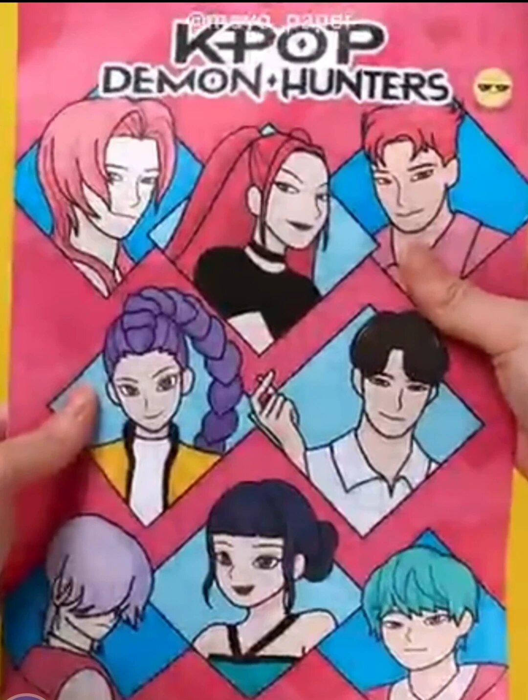 KPOP Волшебница Группа Мальчиков и Девушек Телефон Слепой Мешок DIY Шаблон с Набором Материалов для Удовольствия