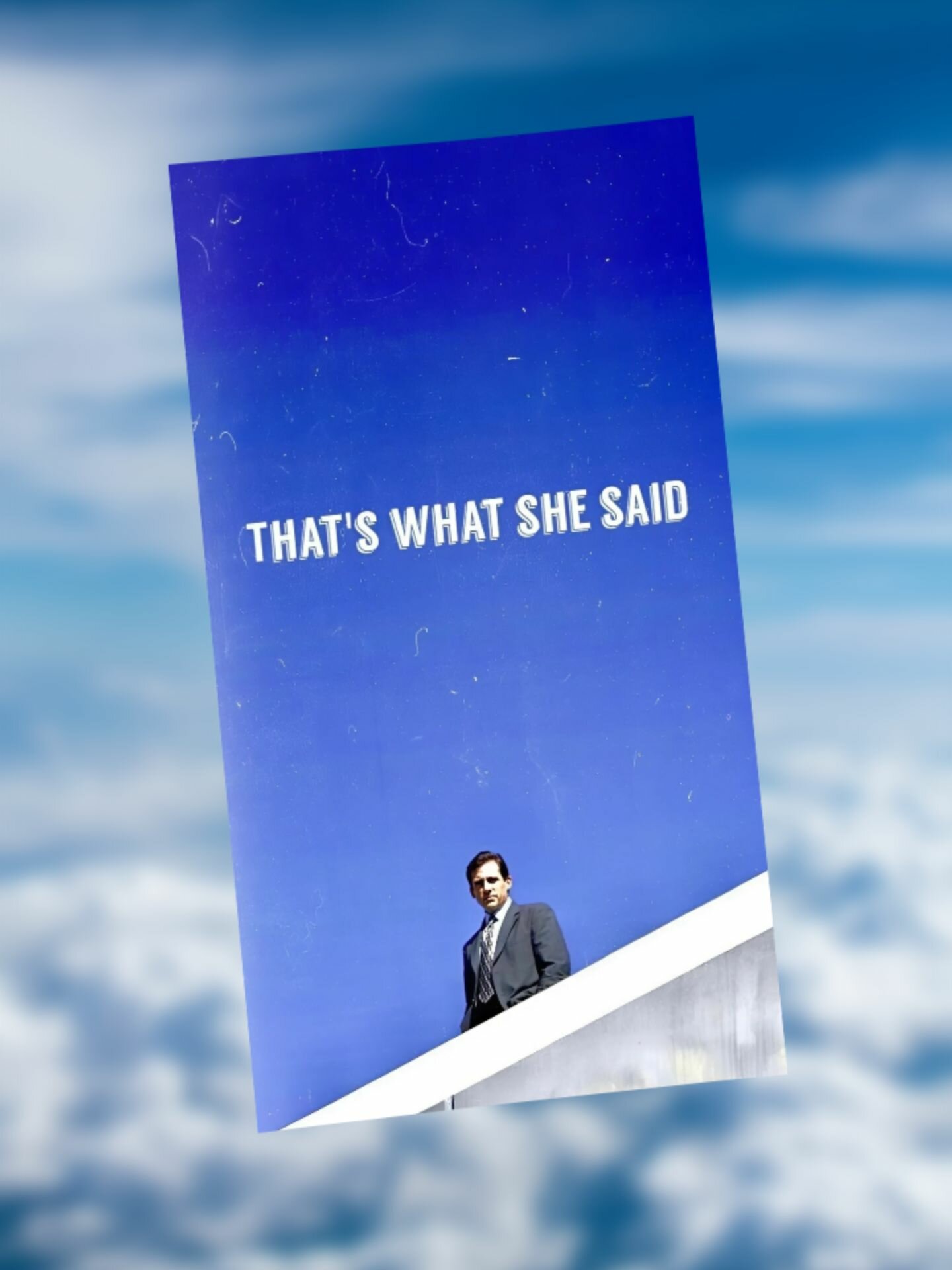 Постер pinterest "Офис (Майкл Скотт)", 29х42, А3, глянцевый