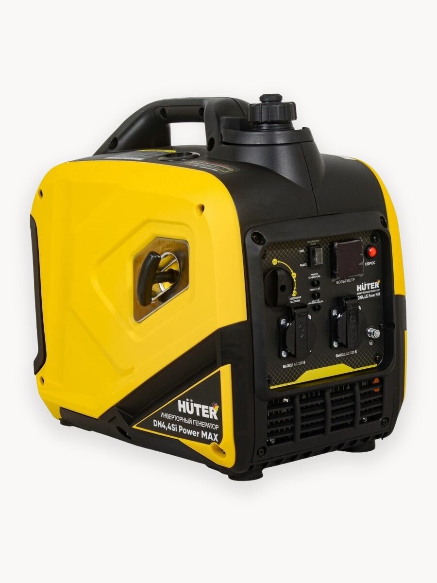 Генератор инверторный бензиновый DN4,4Si Power MAX Huter - чистый синус, 3кВт, (max 3,3кВт)