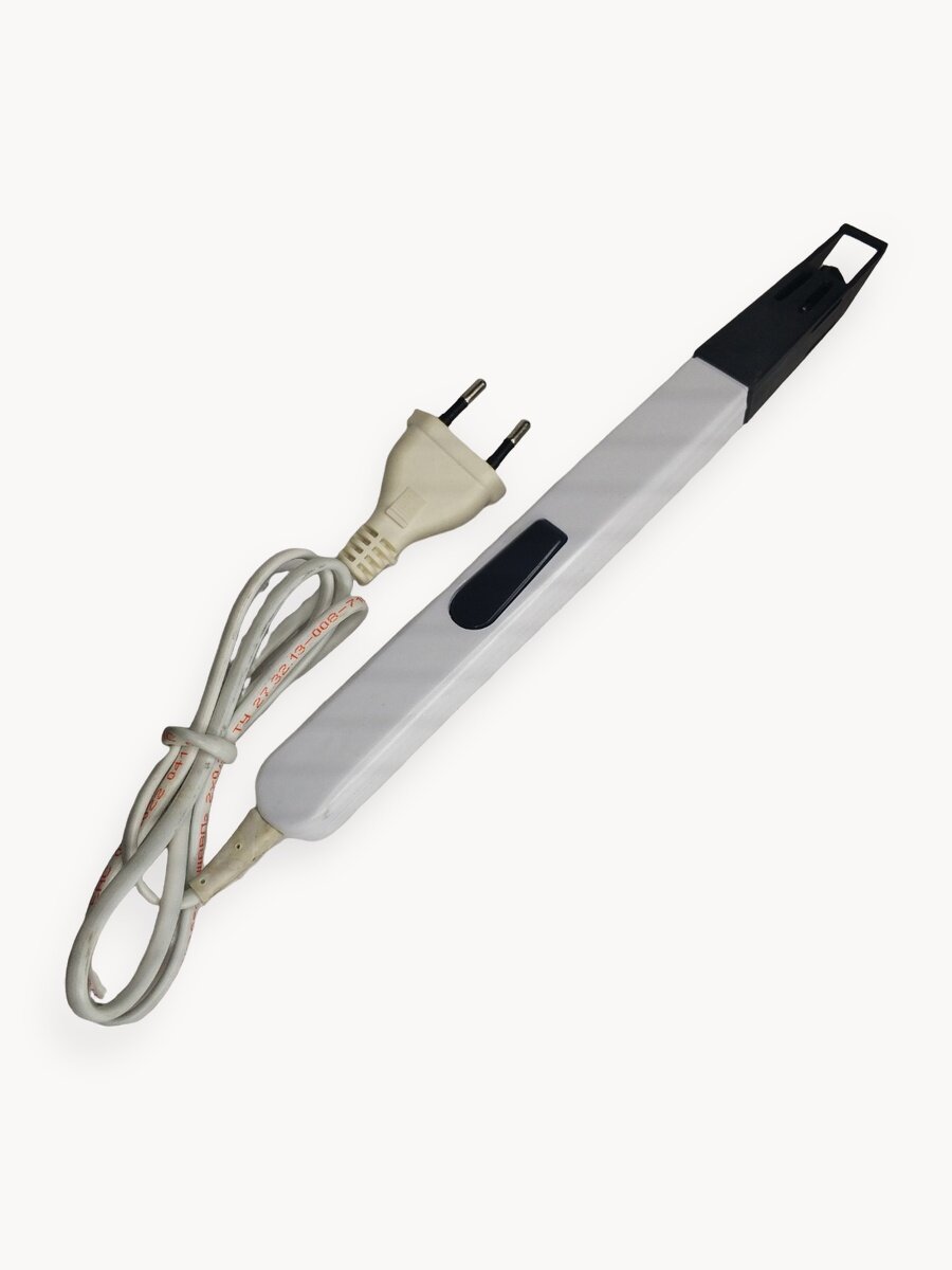 Зажигалка электронная пьезо для газовой плиты, Волжанка, пр-во г. Чебоксары , 220 Вольт, Россия , белая