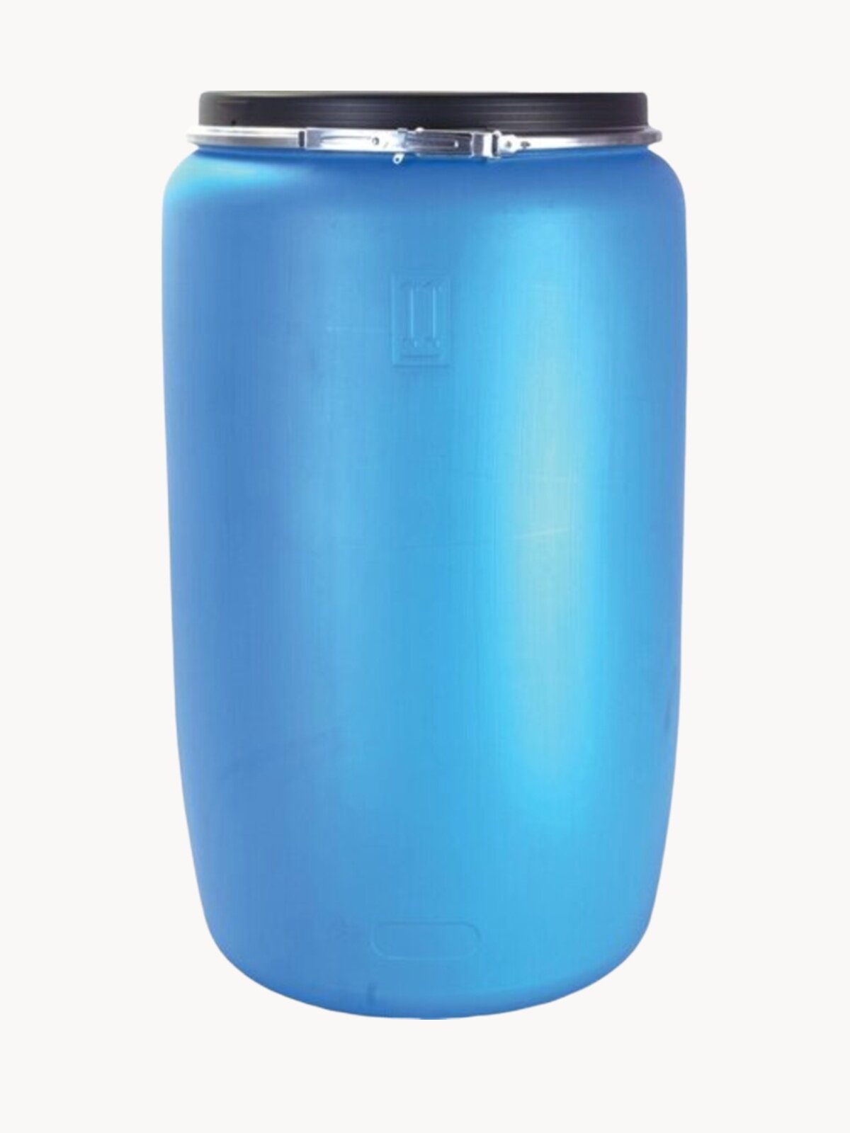 Бочка Родемос п/э 227о новая с крышкой на обруче синяя