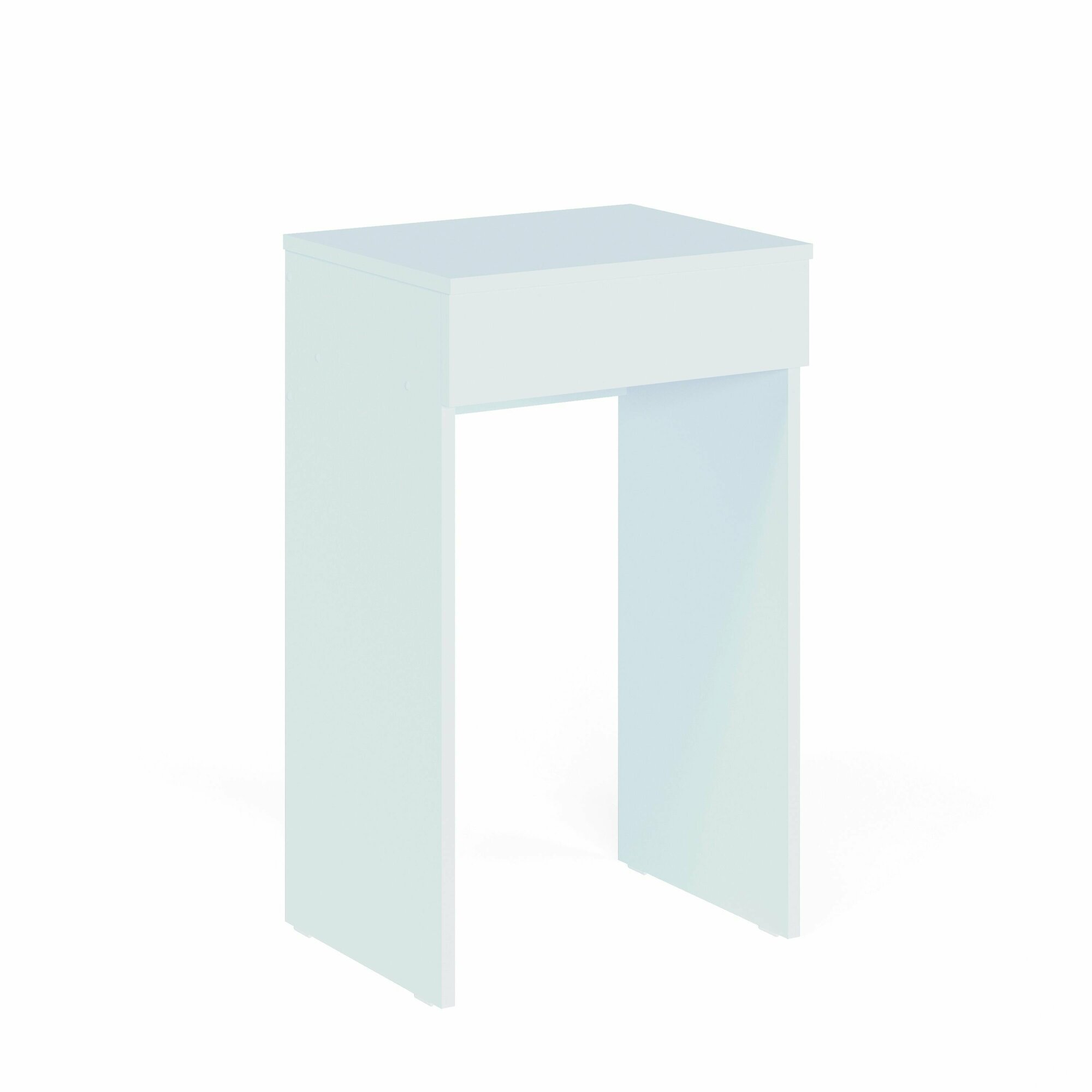 Туалетный стол Сокол СП-21 Белый Размеры: Высота 740мм Глубина 356мм Ширина 446мм