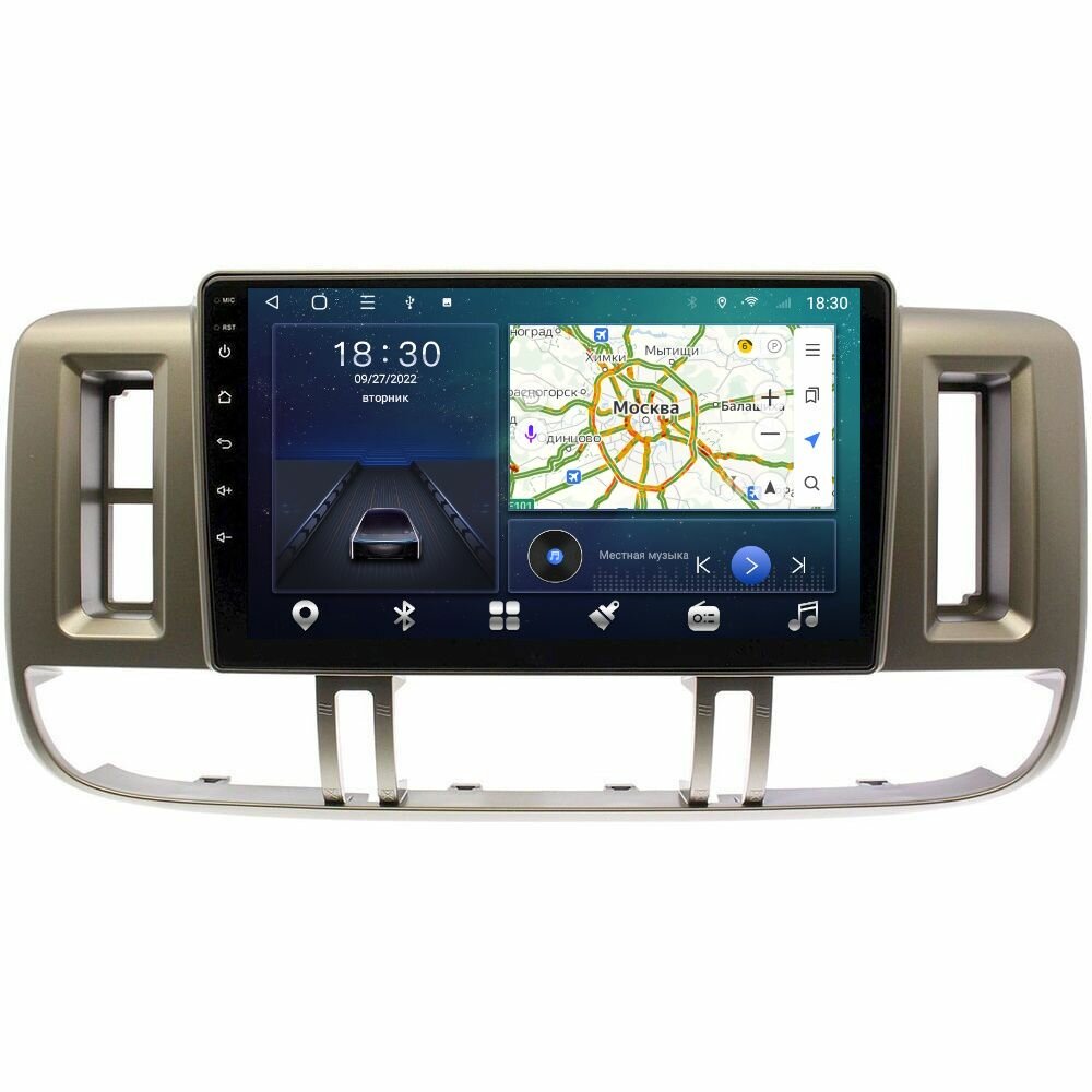 Магнитола CRS-300 Ниссан Икс-Трейл 2000-2004 Nissan X-Trail T30 - Android 13 - Процессор 8 ядер - Carplay - DSP 36 полос - 4G(Sim)