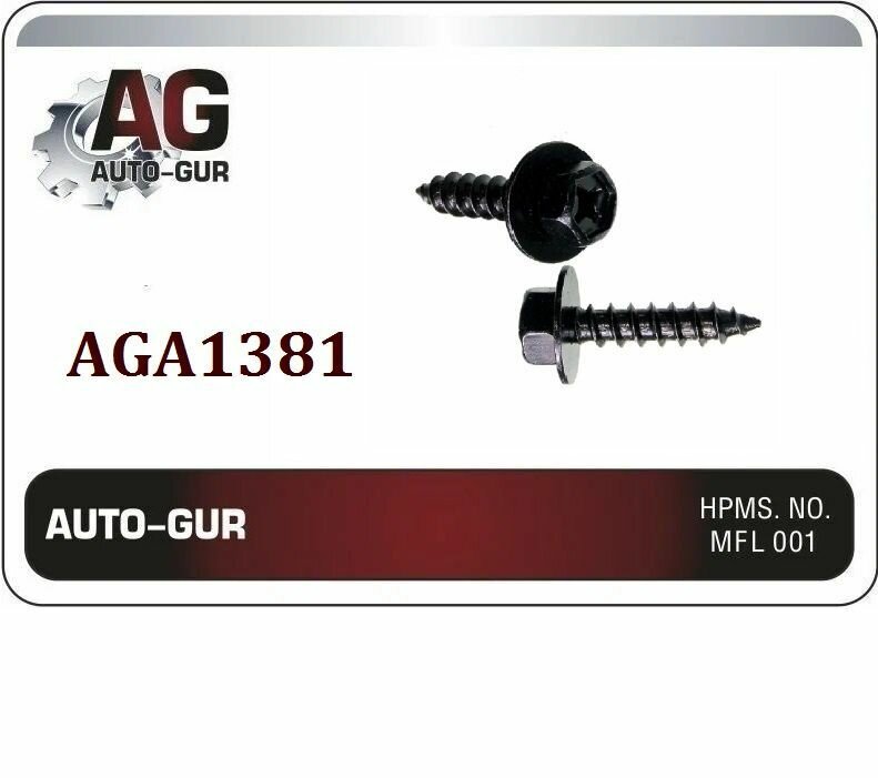 Винт крепёжный, набор - 5 шт. AGA1381/5