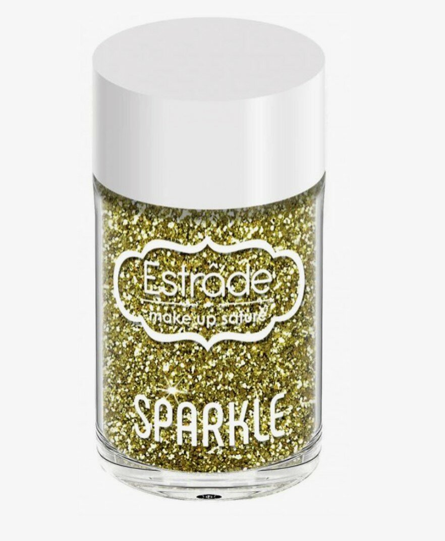 ESTRADE Рассыпчатый глиттер "SPARKLE" 53 золотой металлик