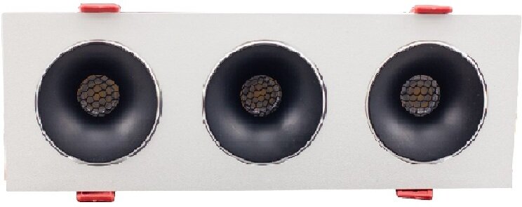 Точечный светильник AM480-3 BK+WH 23,1W AM Group