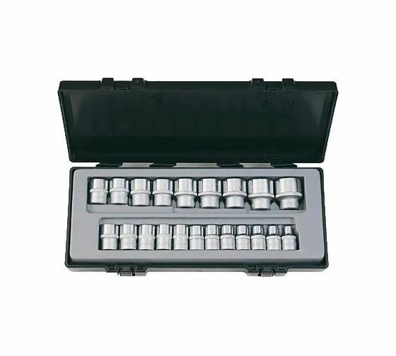 Набор головок 1/2" 12-гранные 21 шт. FORCE 4212-9