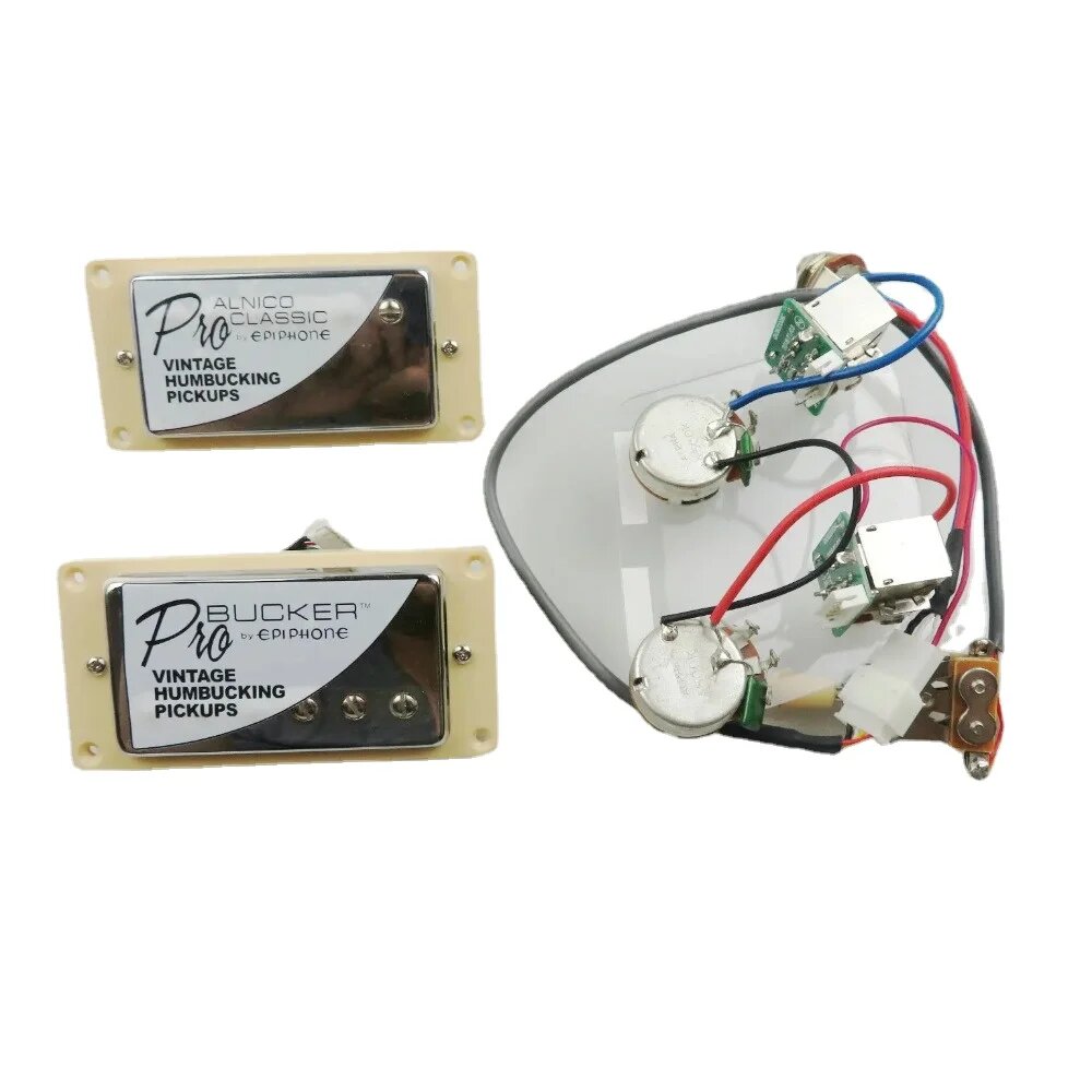 Humbucker Alnico Classic 57 и PRO Bucker Звукосниматели для гитары CR YE With Wiring