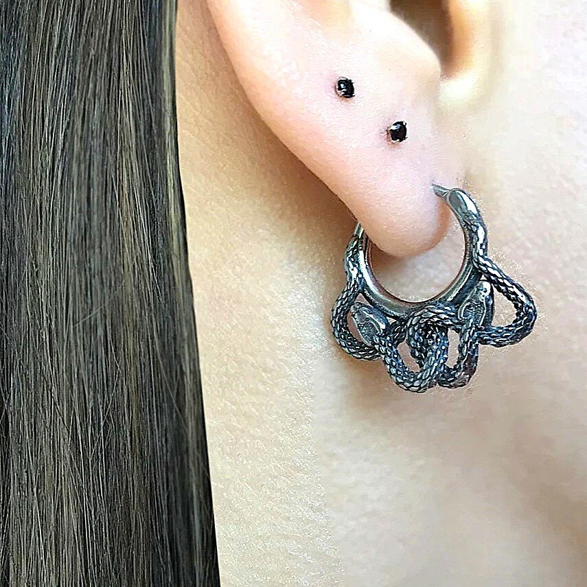 Серьги-трансформеры, славянский оберег