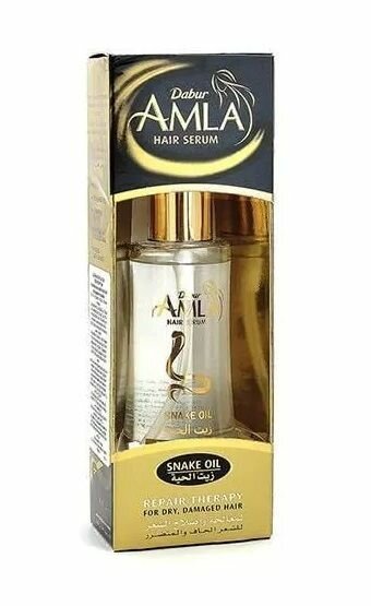 Dabur Amla Hair Serum SNAKE OIL / Сыворотка для волос змеиное масло, 50мл